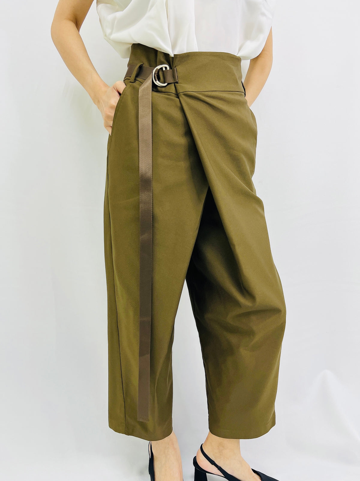 Chase Wrap Pants in Olive – LVER INTERNATIONAL