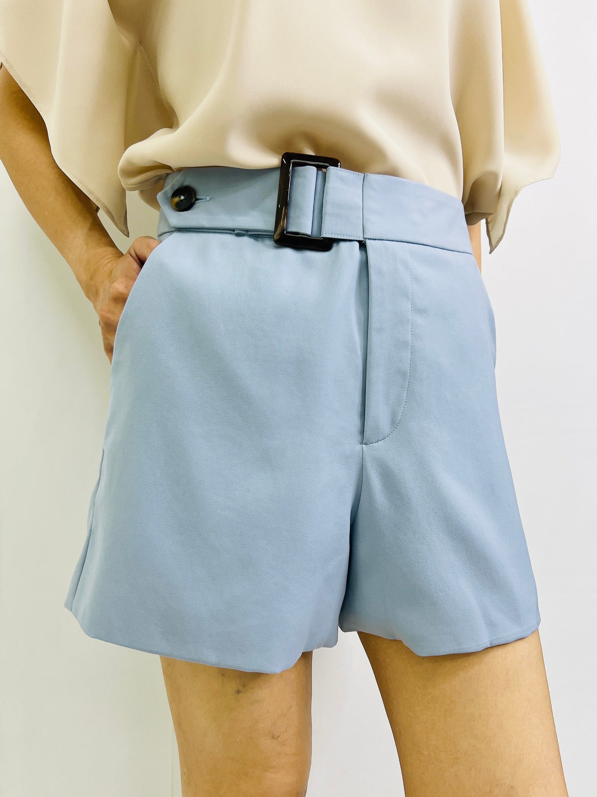 Mirage Shorts in Light Blue – LVER INTERNATIONAL